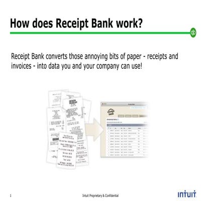 Receipt Bank | PPTX