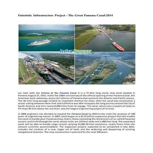 Panama Canal | PPTX