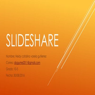Qué es slideshare | DOCX