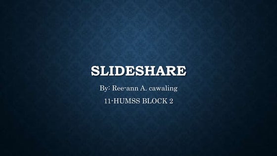Using slideshare | PPTX | Technology & Computing