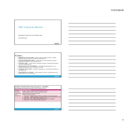 NEC3 compensation events | PDF