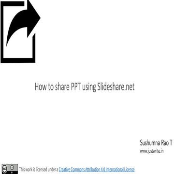 How to upload to Slideshare | PDF | Technology & Computing
