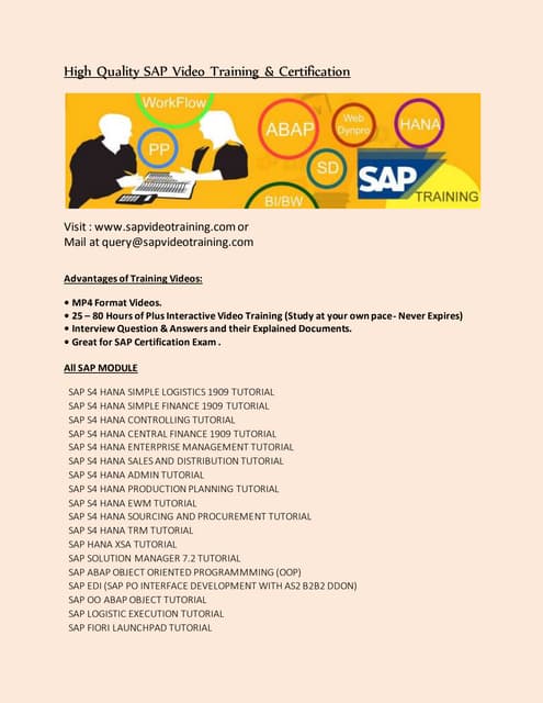 Sap basic training sap technical overview | PPT