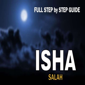 How to pray Isha salah | PPTX
