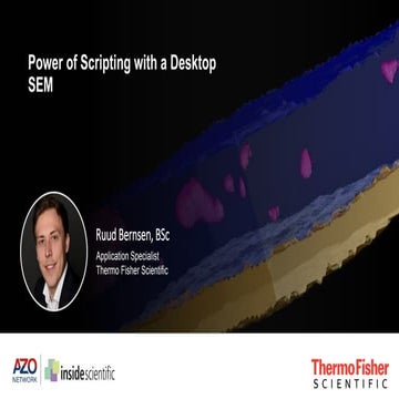 The Power of Scripting with a Desktop SEM | PPT