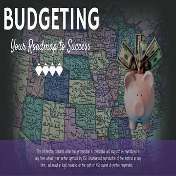 Slide share budgeting your roadmap to success | PPTX | Financial ...