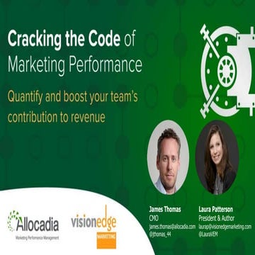 Cracking the Code of Marketing Performance | PPTX