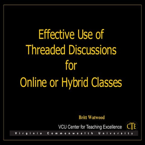 Slideshare Discussions | PPT