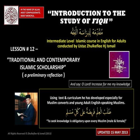 [Slideshare] fiqh-course-lesson#12-(feb-2013-batch)- islamic ...