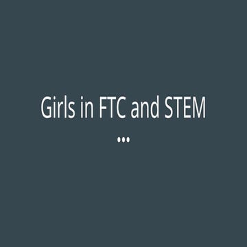 FIRST Tech Challenge: Building and Maintaining Linear Slides | PPTX