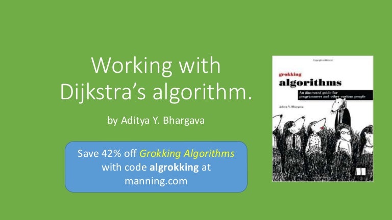 Grokking Algorithms Working With Dijkstras Algorithm 