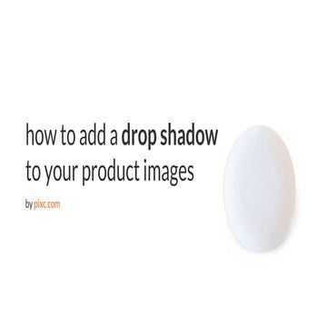 How to add a drop shadow to your product images in Adobe Photoshop | PDF