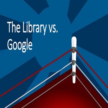Library vs Google | PPT