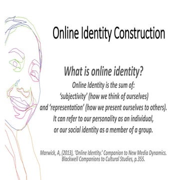 Slideshare online identity construction | PPTX