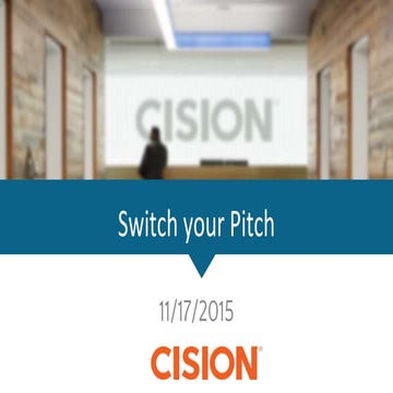 Switch your Pitch | PPT