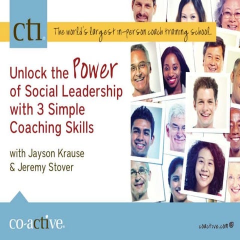 Unlock the power of social leadership with 3 simple coaching skills | PPT