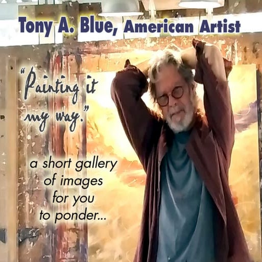 Tony Blue, American Artist Painting It His Way! | PDF