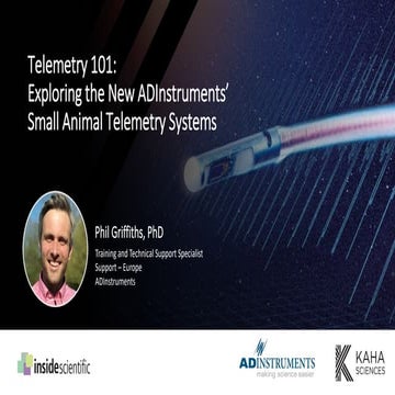 Telemetry 101: Exploring the New ADInstruments’ Small Animal Telemetry ...