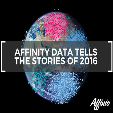 [SlideShare] Affinity Data Tells The Stories Of 2016 | PPT
