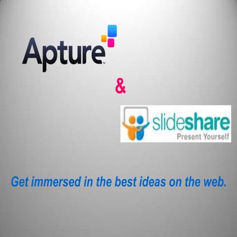 Apture + slideshare | PPTX