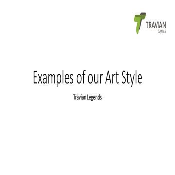 Examples of our Art Style: Travian Legends | PDF