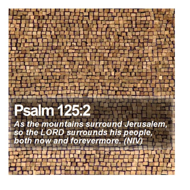 Psalm 125:2 - Daily Bible Verse | PDF