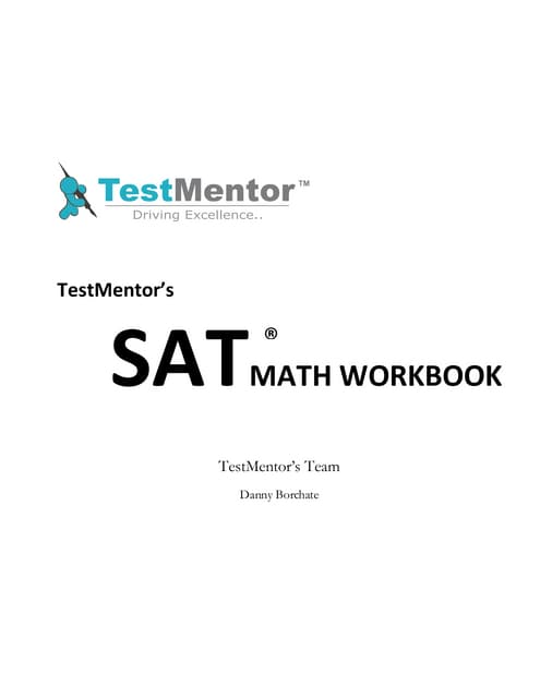 SAT Introduction.pptx | Standardized Testing | Educational Assessment