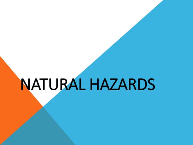 geologic hazards.pptx