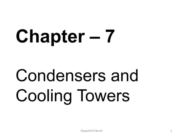 Condenser in thermal power plants | PPT