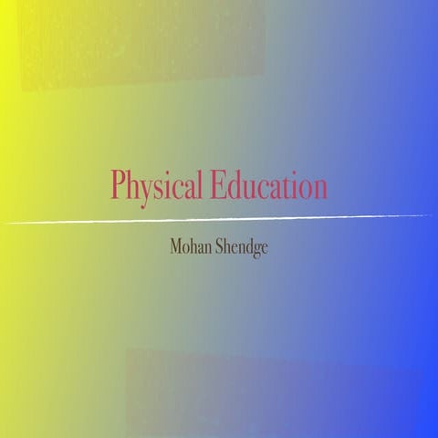 Physical Education Rules | PPT