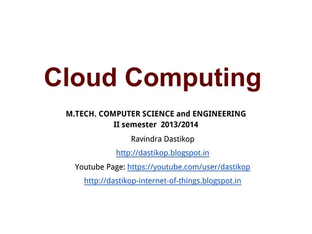 Cloud Computing And Service Oriented Architecture Soa Pdf Cloud Computing Internet