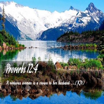Proverbs 12:4 - Bible Verse of the Day | PDF