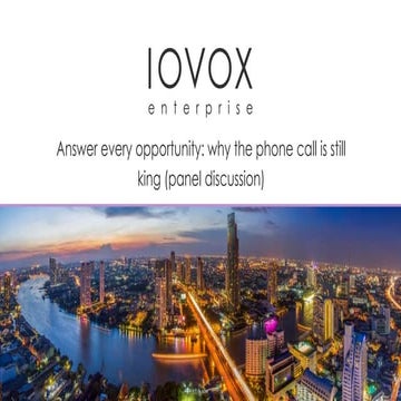 IOVOX Property Portal Watch Bangkok Presentation | PPT