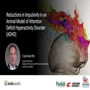 Reductions in Impulsivity in an Animal Model of Attention Deficit ...