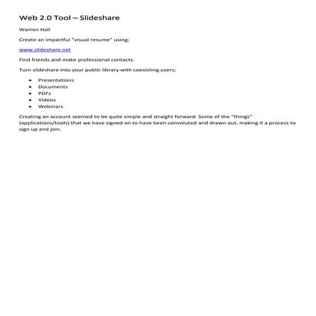 Slideshare doc | DOCX