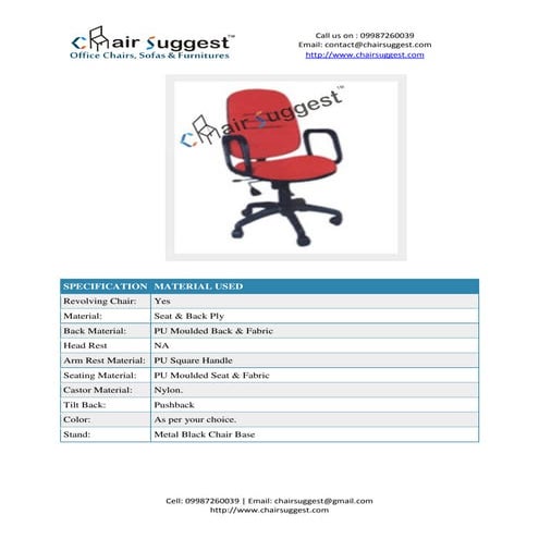 Basic Office Chair | PDF