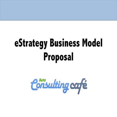 Online Business Model Proposal | PDF