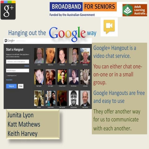 Google+ Hangouts Tutorial | PPTX