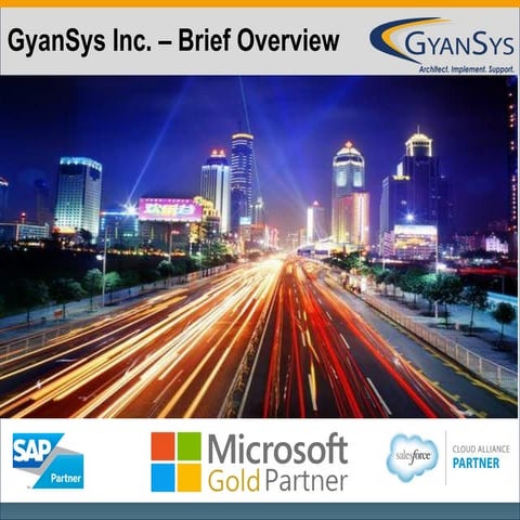 GyanSys Brief Overview | PDF