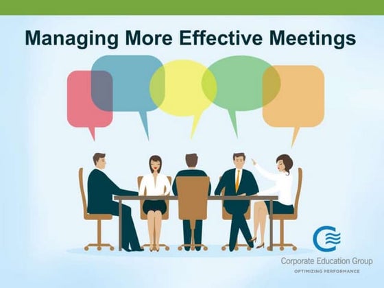 Extremely efficient and effective meetings | PPTX | Resume Writing and Advice | Job Search
