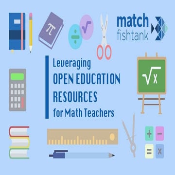Leveraging Open Education Resources for Math Teachers | PPT