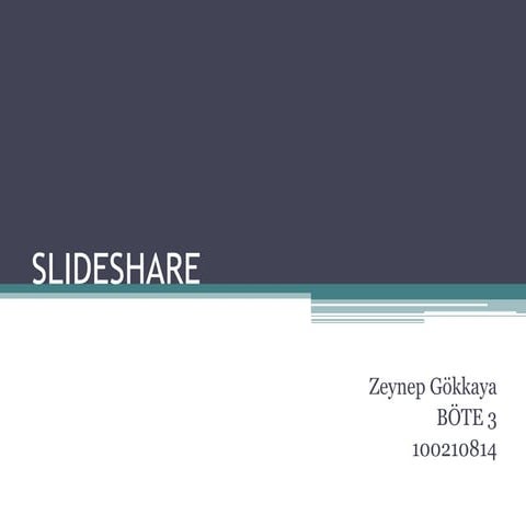 Slideshare net | PPT