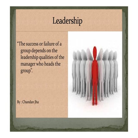LEADERSHIP | PPT