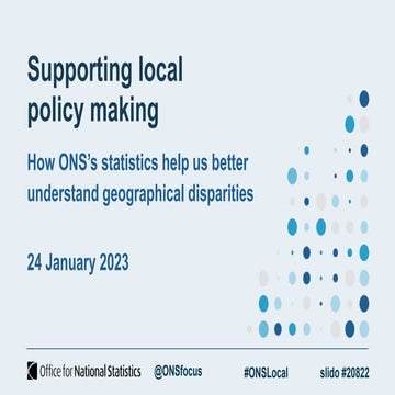 Supporting local policy making | PPTX