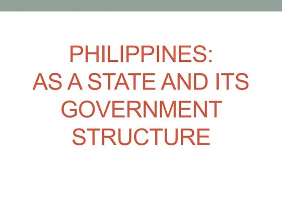 Branches of the philippine government | PPTX