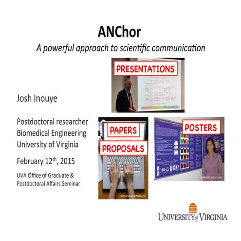 ANChor: A powerful approach to scientific communication | PDF