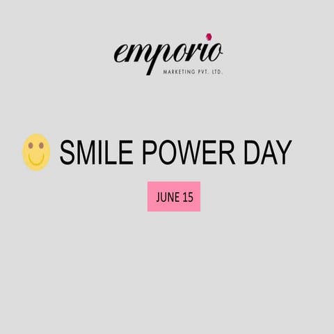 Smile Power Day | PPT
