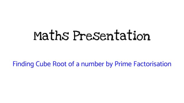 math 7 q2 1 Determining Square and Cube Roots of Perfect Squares and ...
