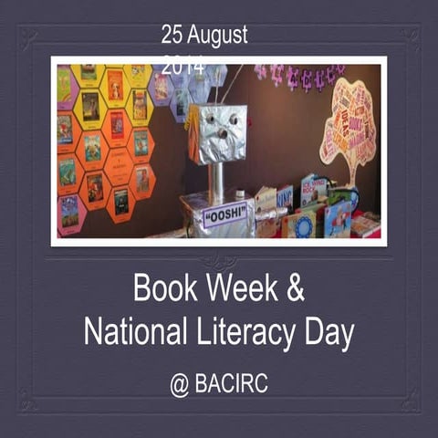 Book Week at BACIRC | PPTX