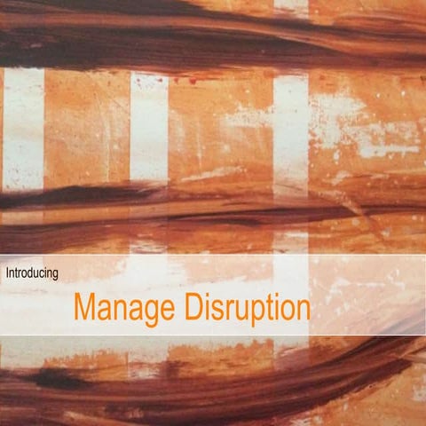 4 Stages of Disruption | PDF